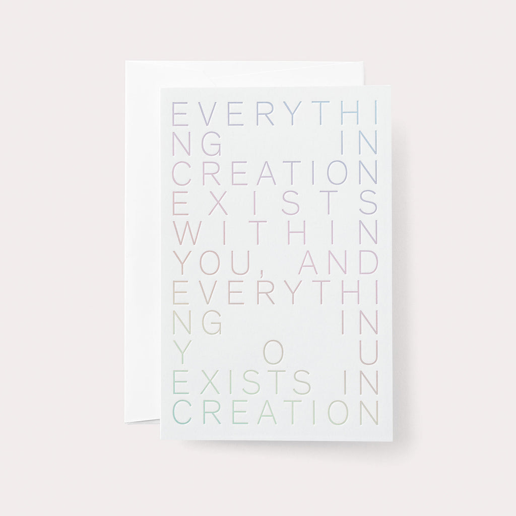 Creation, Card – JAK W