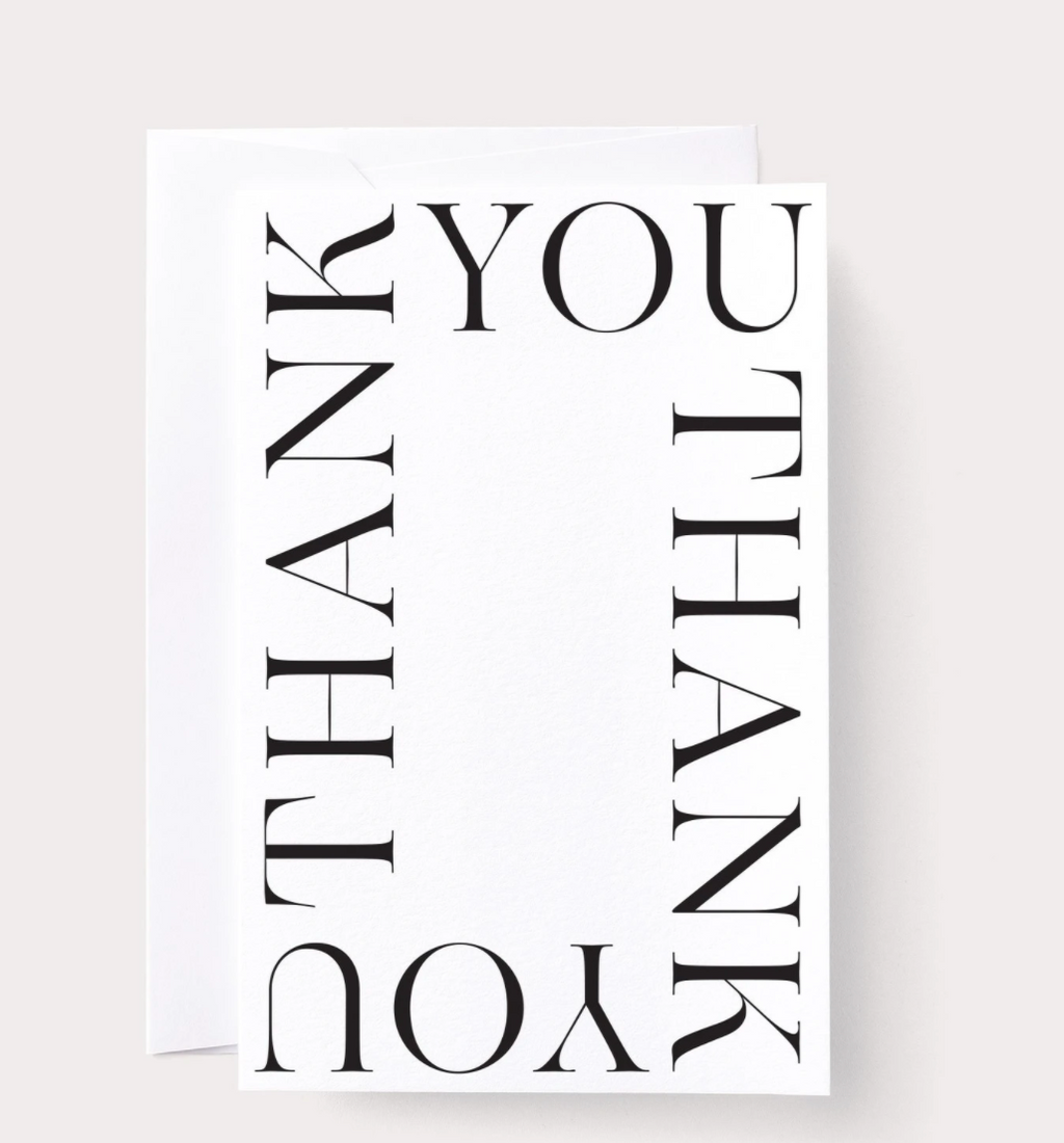 Thank You, Card – JAK W